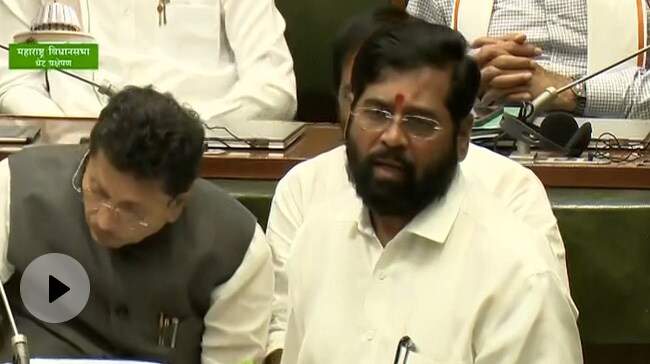 Eknath Shinde Mentions His Children, Breaks Down In Assembly Speech