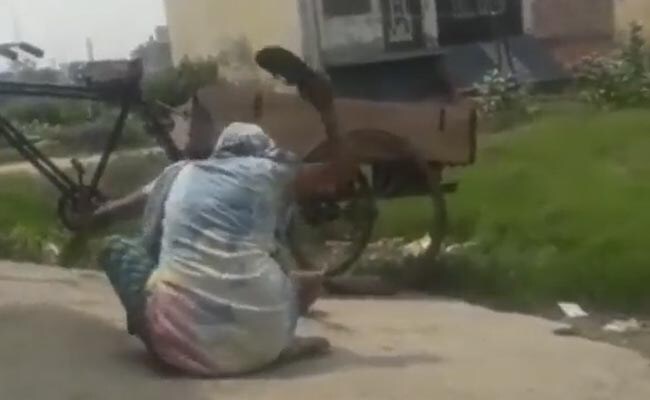 Viral Video Mother Flings Baby By Arm, Beats Her With Chappal In UP's Hapur