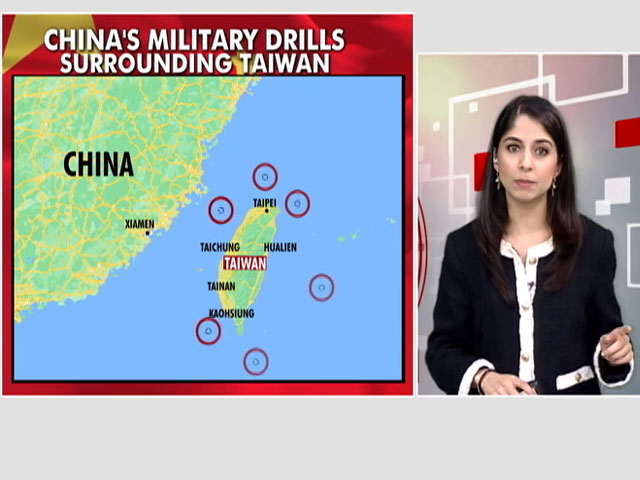 China Begins Biggest Live-Fire Military Drills Around Taiwan