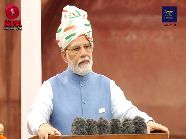 Watch: PM Modi's Full Speech On India's 75th Year Of Independence
