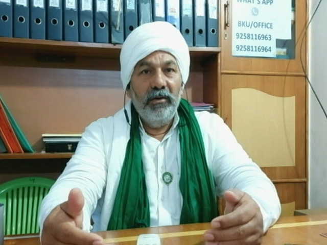 "Won't Leave Lakhimpur Till Things Are Resolved": Rakesh Tikait