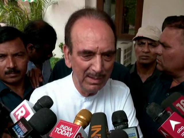 "I Thought PM Modi A Crude Man, But...": Ghulam Nabi Azad On Tears In ...