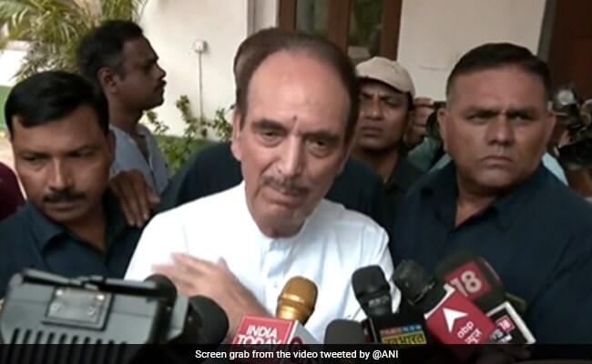 Video Ghulam Nabi Azad On PM Modi's Tears In Parliament, Explains What ...