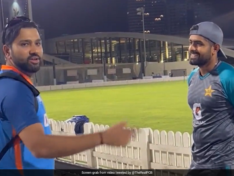 Rohit Sharma, Babar Azam In Lengthy Chat Ahead Of Asia Cup Clash. Watch | Cricket News