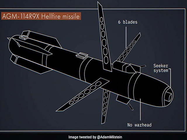 Hellfire R9X: All You Need To Know About 'Secret Weapon' Used By US To ...