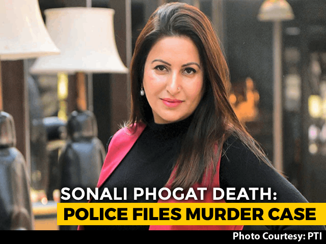 BJP Leader Sonali Phogat's Death: Murder Case Registered By Goa Police