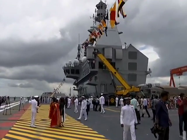 Ground Report: INS Vikrant, India's First Home-Built Carrier, Commissioned