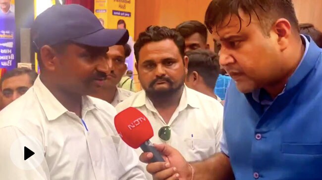 Arvind Kejriwal Interacts With Sarpanches In Surendra Nagar, Gujarat