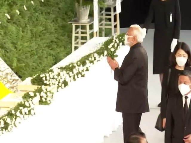 PM Modi Attends Shinzo Abe's State Funeral, Other World Leaders Present
