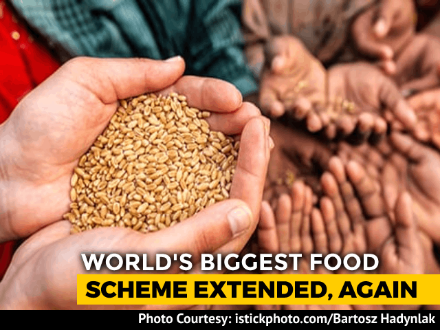 Centre Extends Free Ration Scheme Until December 2022