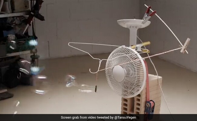 Video Of Jugaad Tool To Create Soap Bubble Surprises Internet