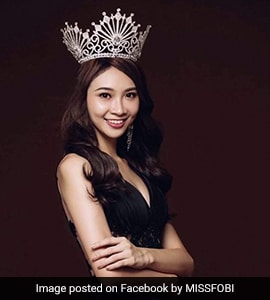 Miss Taiwan pulled from stage and photographed crying during Pageantry ...