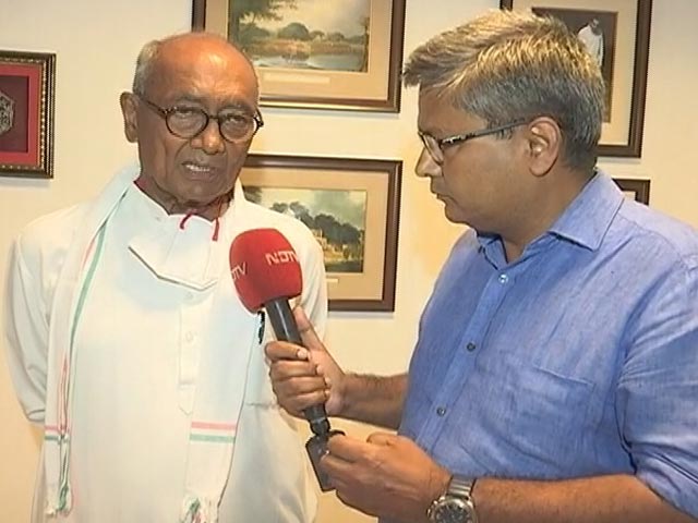 "When Ashok Gehlot...": Digvijaya Singh On Why He Decided To Contest