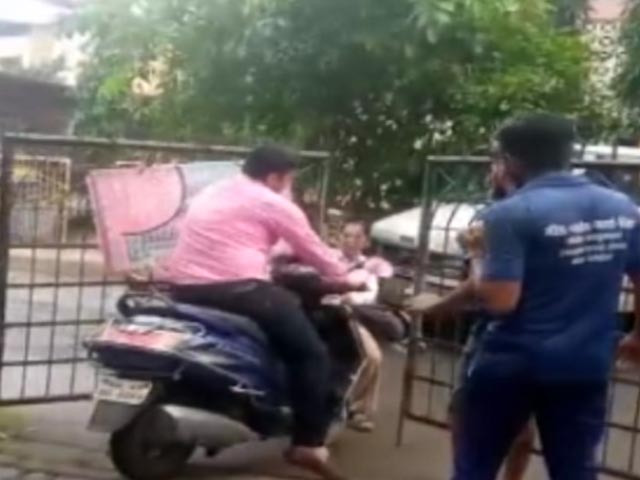 On Camera, Mumbai Man Tries To Run Over Woman Cop For Towing Scooter