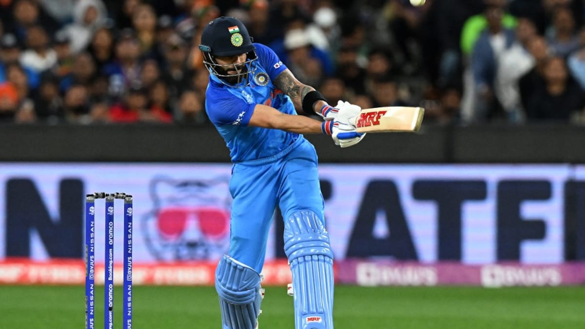 Virat Kohli's Backfoot-Six Down The Ground Off Haris Rauf In T20 World Cup Goes Viral. Watch ...