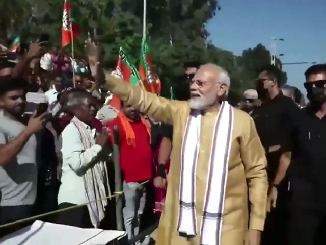 Watch: " Sher Aaya, Sher Aaya " Slogans For PM Modi In Himachal