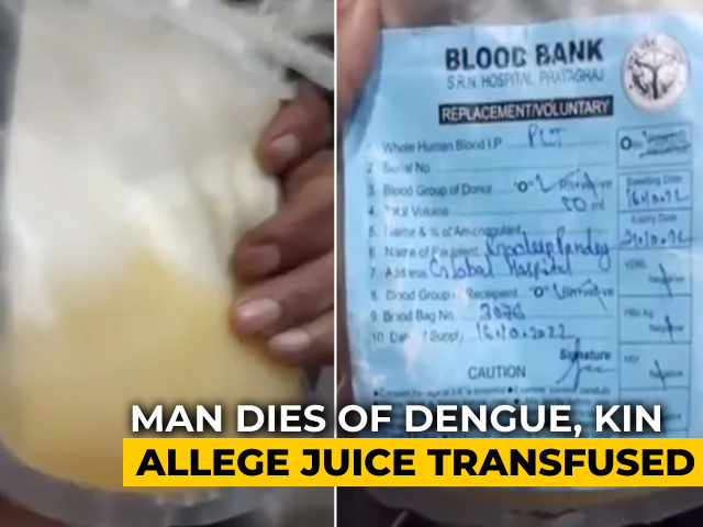 Viral Video Claims Dengue Patient Died After Mosambi Juice Drip In UP ...