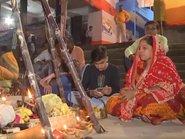 Watch: Thousands Celebrate Chhath In Patna