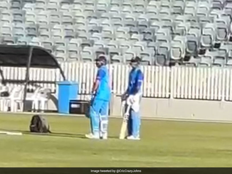 Rohit Sharma Goes All Guns Blazing In Practice Session Ahead Of T20 ...