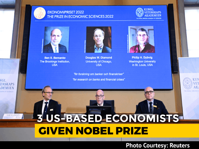 Nobel Economics Prize To 3 US Economists For Global Banking Crisis ...
