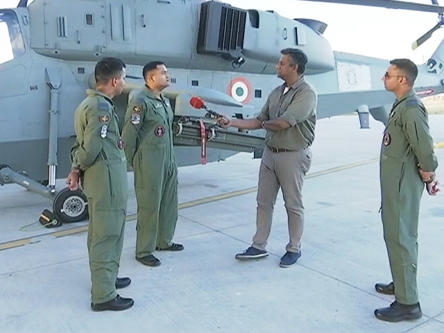 Air Force Inducts Prachand, Advanced Hunter-Killer Helicopter