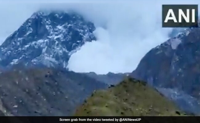 Video: Massive Avalanche Hits Mountains Around Kedarnath Temple