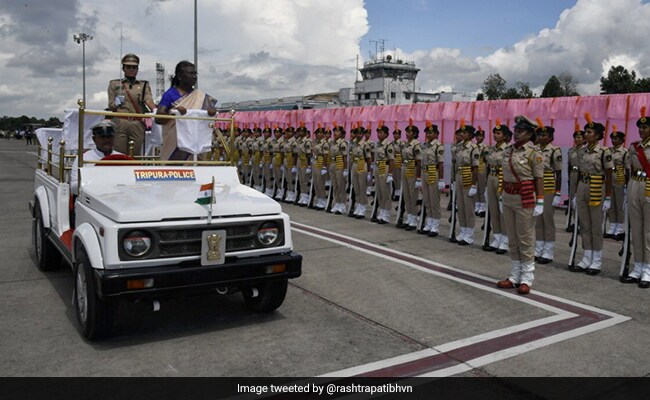 Tripura Police's Special Gesture For President Droupadi Murmu