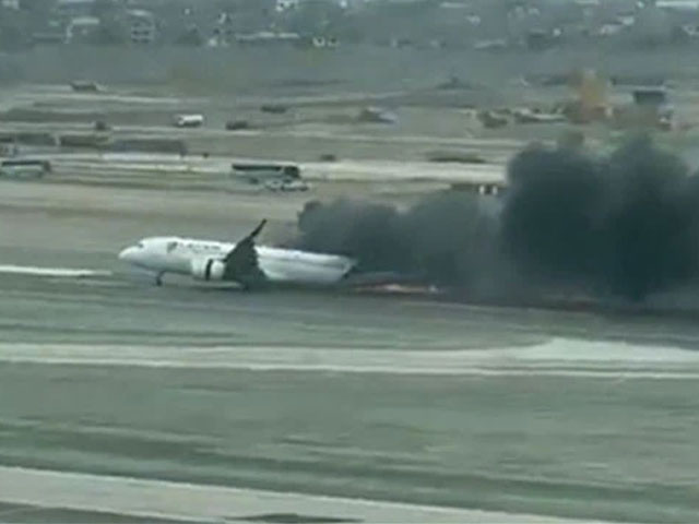 Plane Hits Fire Truck During Takeoff In Peru, 2 Firefighters Killed