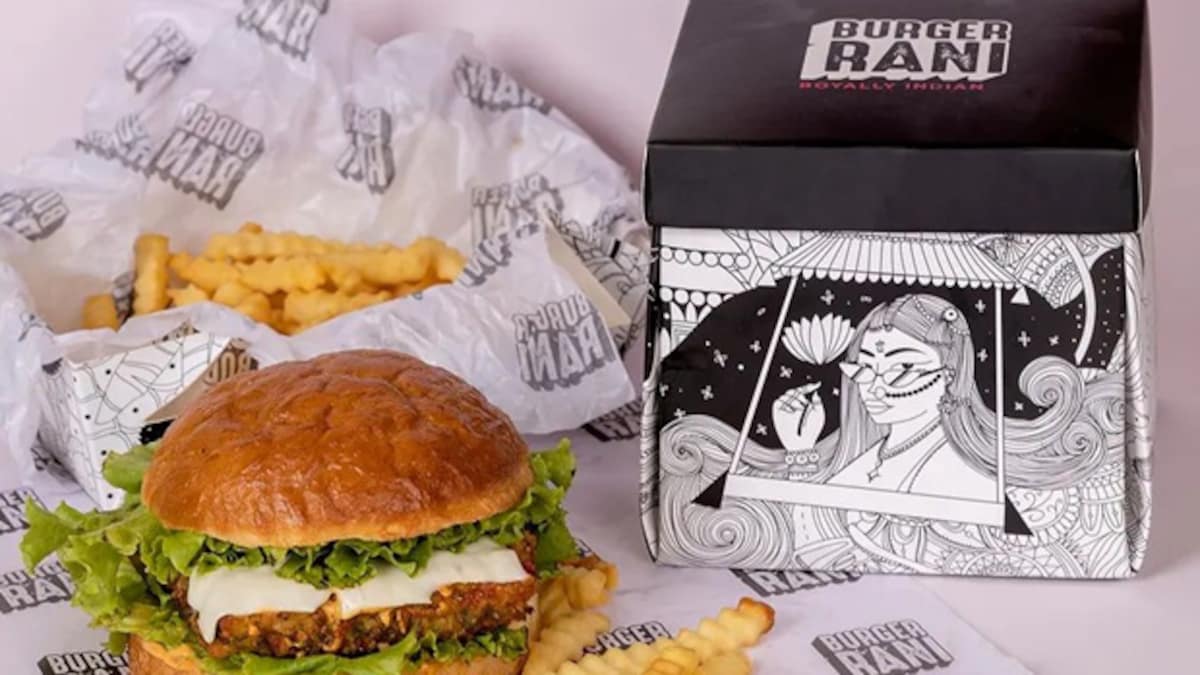 Imagine Burgers With Royal Indian Flavours! Order From Burger Rani To ...