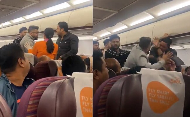 Physical Brawl Between Passengers On Bangkok Kolkata Flight | Fierce ...