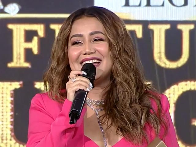 Watch: When Neha Kakkar Sang Her Hit Song At NDTV Event