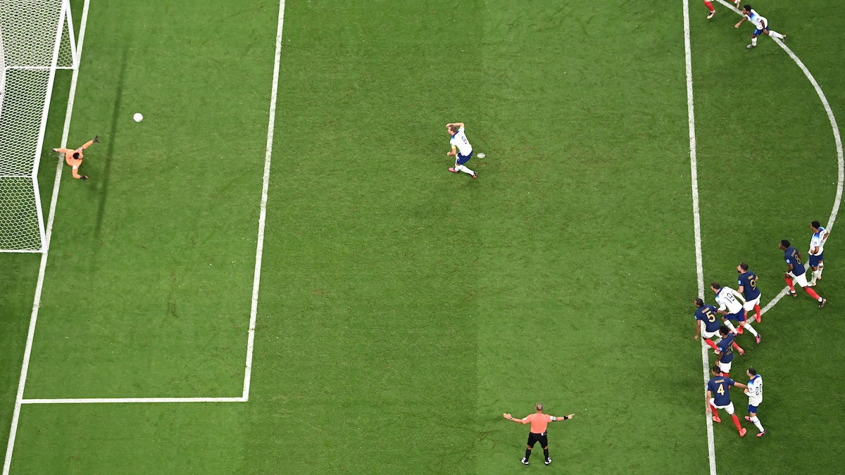England Captain Harry Kane's Dreadful Penalty Miss Against France ...