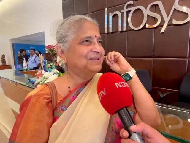 "Am Best Investor...": Sudha Murty On Rs 10,000 She Gave Husband ...