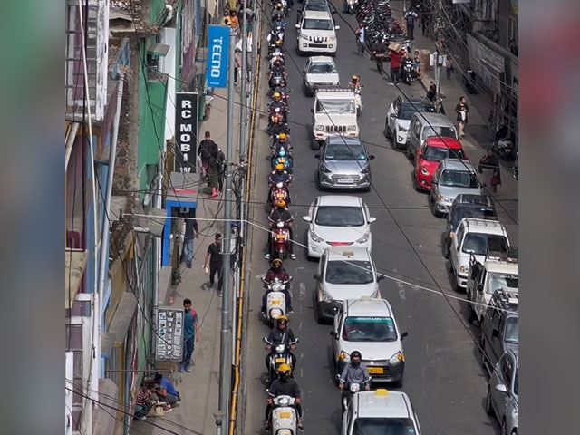Viral Video: Aizawl Traffic Moves Seamlessly During Jam