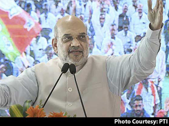 Congress, Janata Dal Secular "Corrupt, Dynastic" Parties: Amit Shah