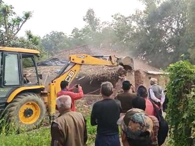 Man Seen In Video Thrashing Teen Gets A Bulldozer Visit In Madhya Pradesh