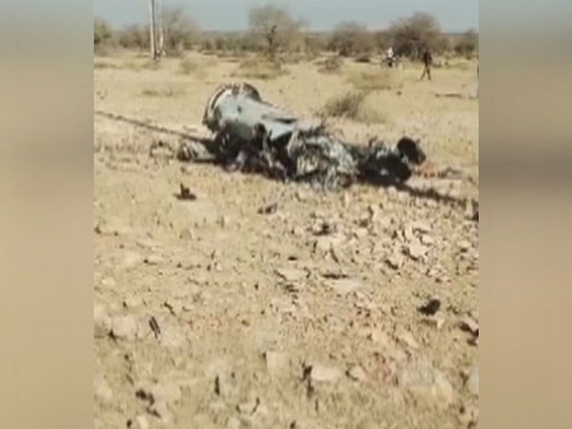 Video Shows Debris From Deadly Air Force Crash In Madhya Pradesh