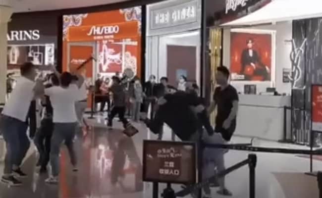 Watch: Shoppers Jumped Queue At China Mall, This Is What Happened Next