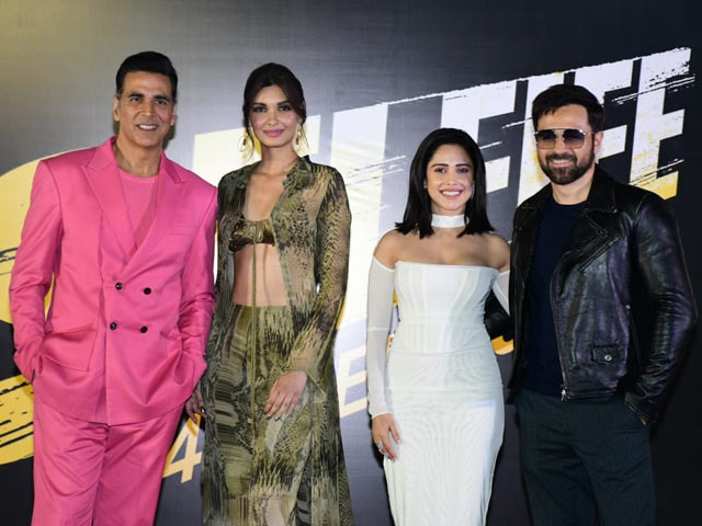 Akshay Kumar, Emraan Hashmi, Nushrratt And Diana Penty Launched Selfiee Trailer In Style