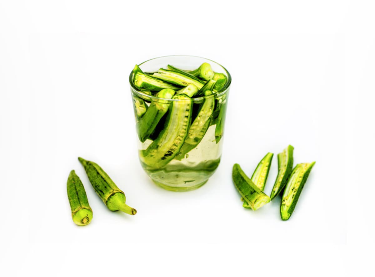 how to make okra tea