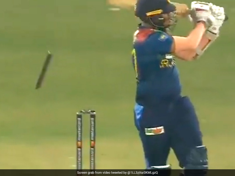 Umran Malik's Ripper Sends Maheesh Theekshana's Off-Stump Cartwheeling ...