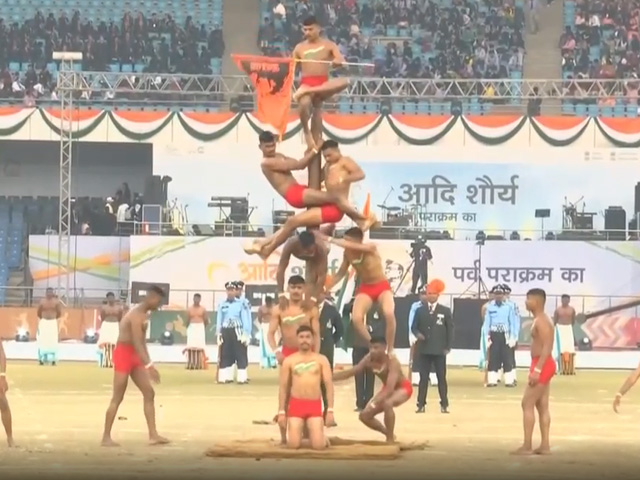 Watch: Indian Army Troops Perform Mallakhamb In Delhi