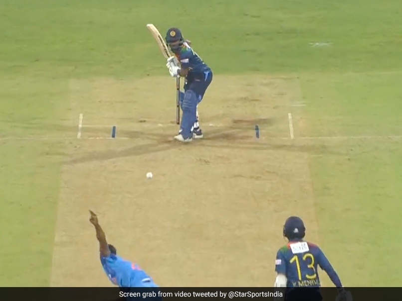 Debutant Shivam Mavi's Terrific Delivery Rattles Sri Lanka Star Pathum ...