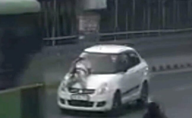 Video: Delhi Man Dragged For Half-A-Kilometre On Car Bonnet