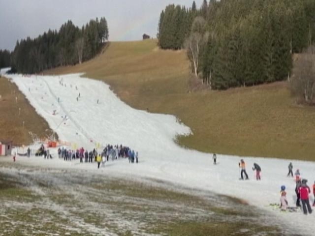 Record-High Temperatures In Germany During Winter