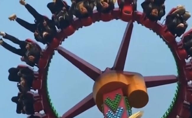 Watch: Tourists Left Hanging Upside Down On Broken Ride In Chinese ...
