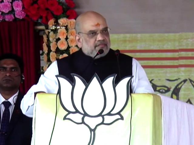 "Hemant Soren Government Most Corrupt": Amit Shah In Jharkhand