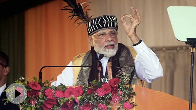 Pm Narendra Modi Wear Nagaland Traditional Dress