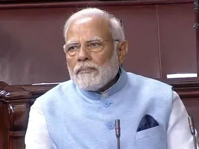 In PM Modi's Blue Bandhgala , A Special Message
