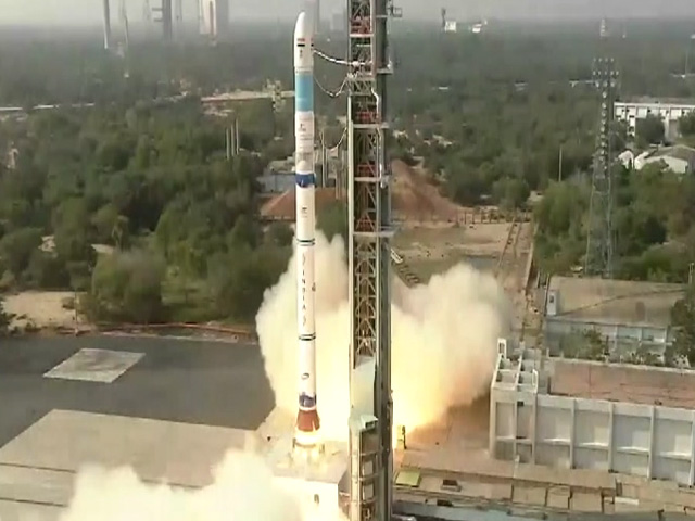 ISRO Successfully Launches New Rocket To Deploy 3 Satellites Into Orbit